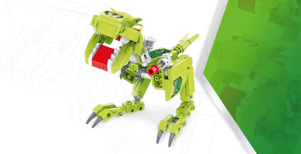 Qman Fast Tyrannosaurus Rex 41203 | Dvědeti.cz | Dřevěné hračky pro ...