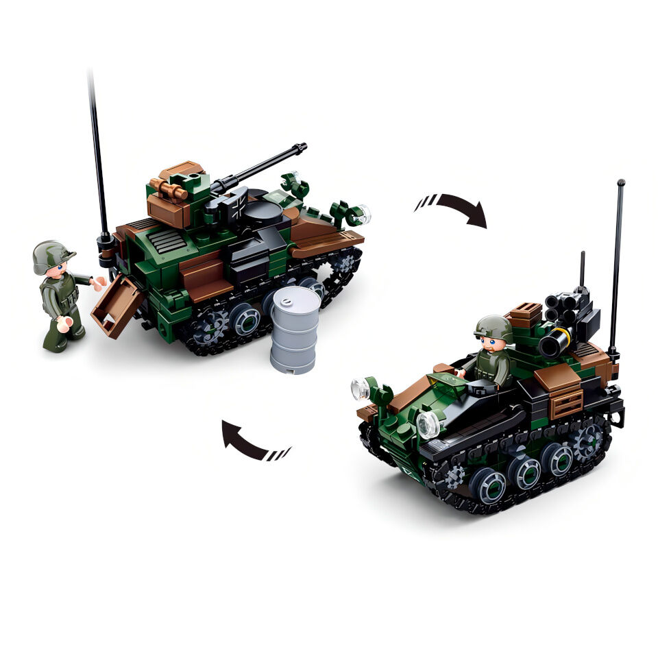 Sluban Model Bricks M38-B0750 Malý tank Wiesel AWC 2v1 | Dvěděti.cz ...