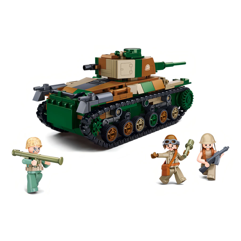 Sluban WWII M38-B1107 Japonský střední tank Typ 97 2v1 | Dvědeti.cz ...